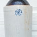 Nice Farmhouse Find! Rare Huge Antique 5 Gal Cobalt Star Embossed Salt ...