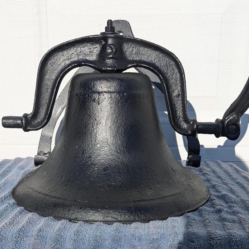 Iron Dinner Bell - Etsy