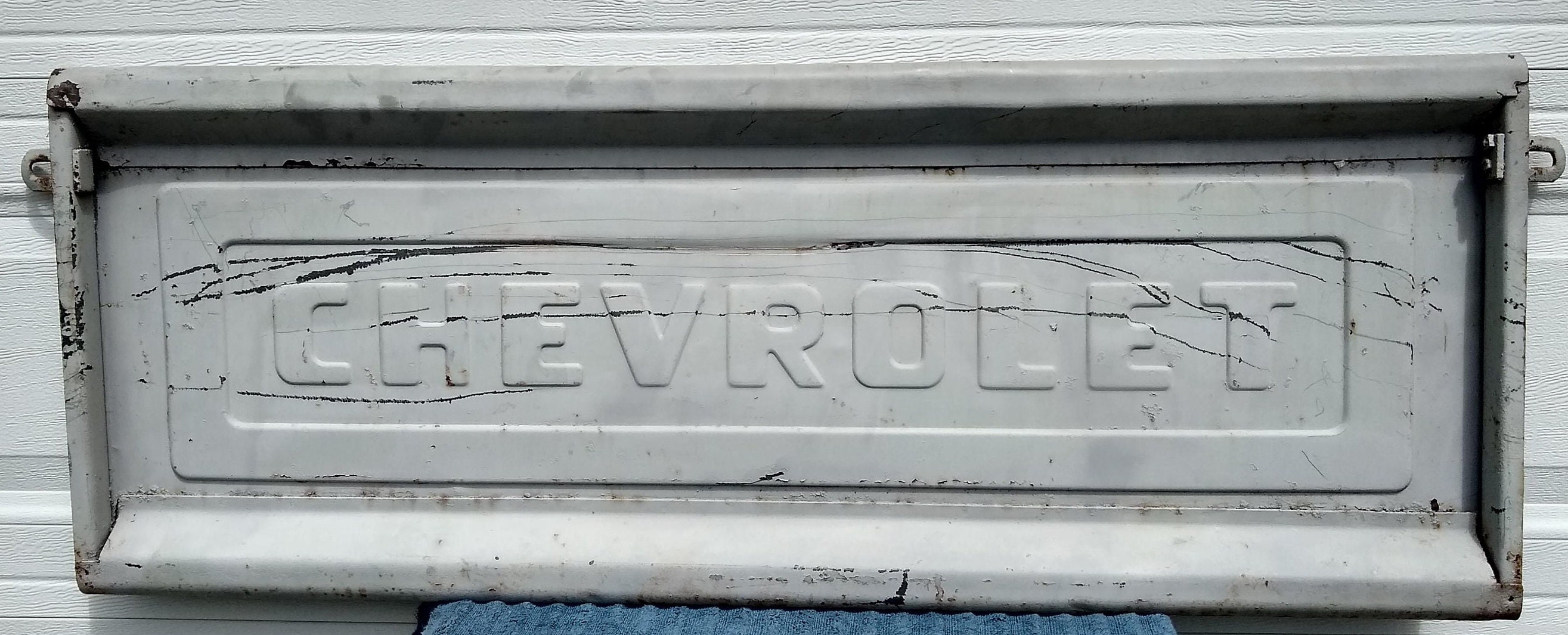 RARE Find Man Cave Special Very Solid 1967-72 Chevy Stepside Tailgate ...