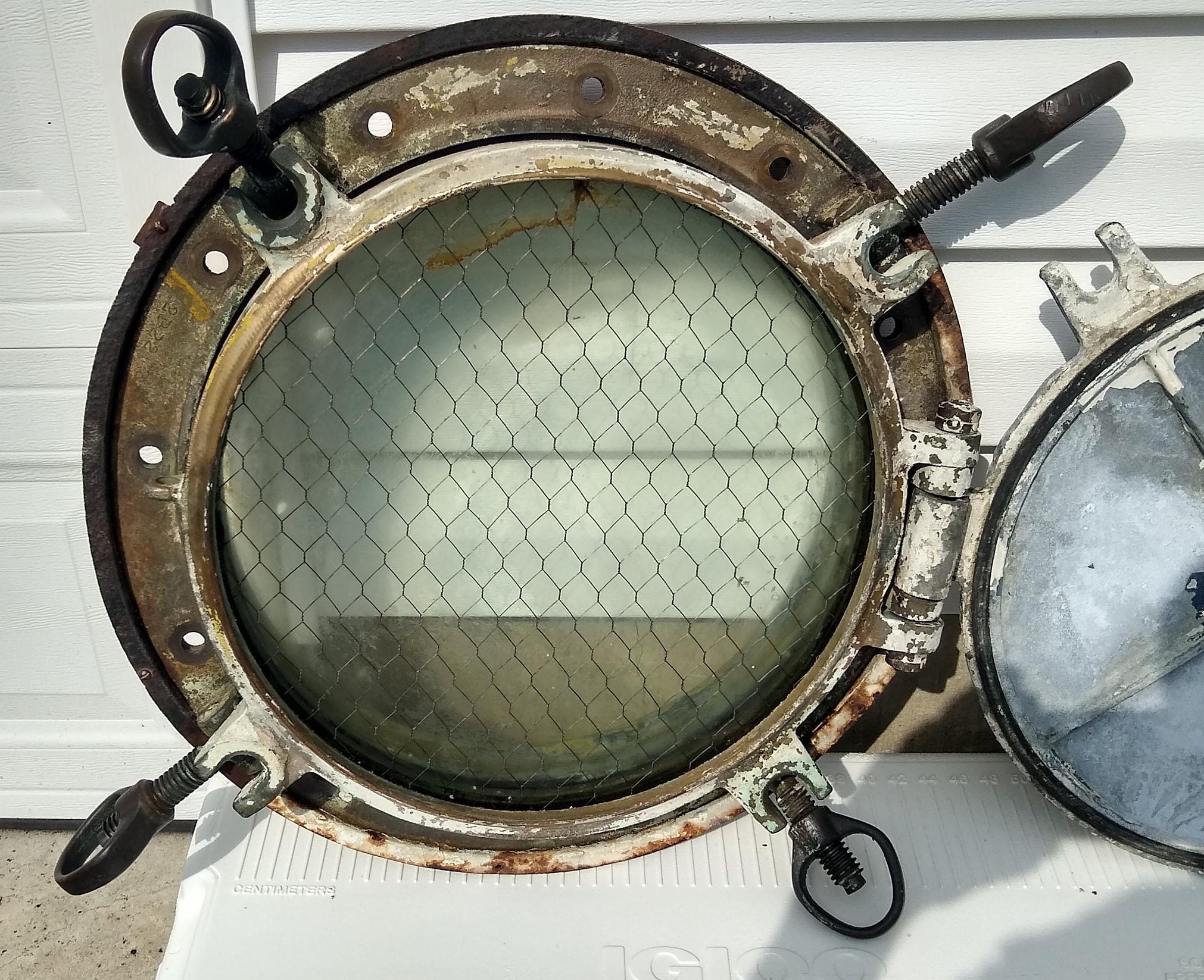 Extremely Rare Fantastic One of a Kind 20 Antique Solid Brass Maritime ...