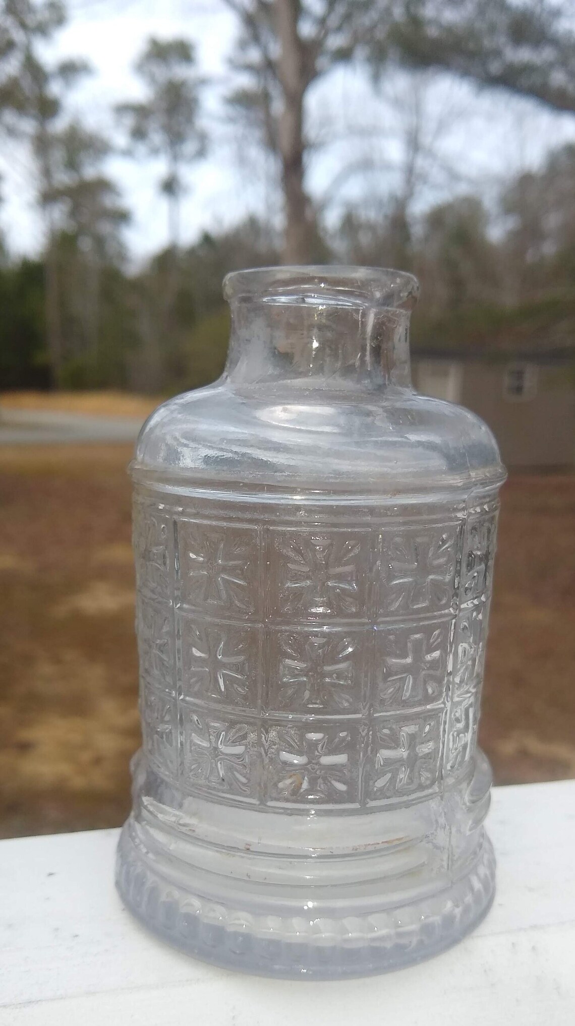 Antique Blown 1800's "gilt Edge Dressing" Nicely Embossed Bottle - Etsy
