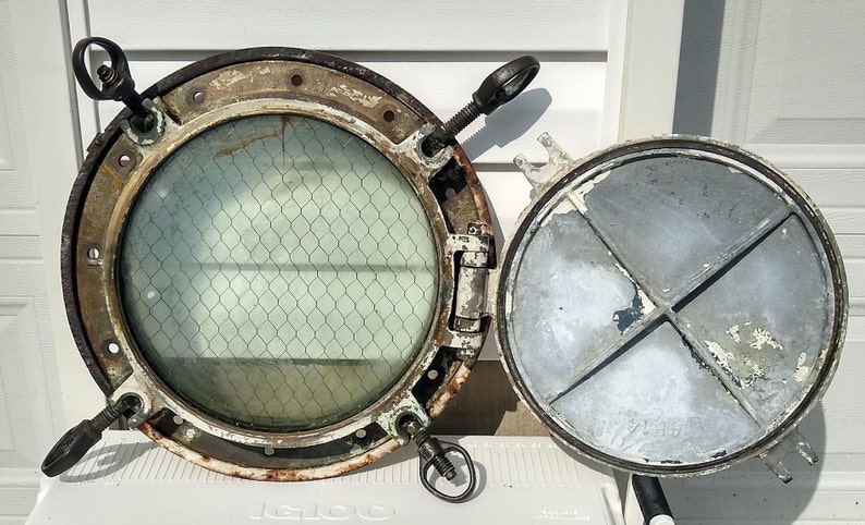 Extremely Rare Fantastic One of a Kind 20 Antique Solid Brass Maritime ...