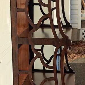 RARE Fantastic Find! Chippendale Display Shelf, Etagere, Bookshelf ...