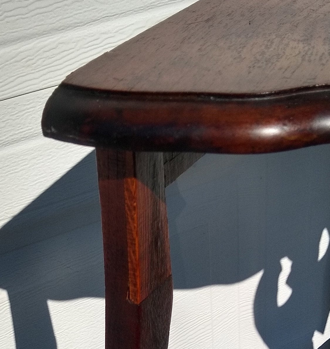 RARE Find! Antique Walnut Half Moon Ornate Carved Eagle Side Table - Etsy