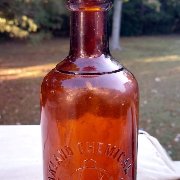 Antique Chemical Bottles - Etsy