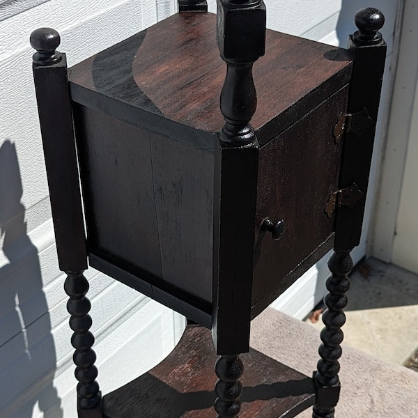 Antique Humidor Stand - Etsy