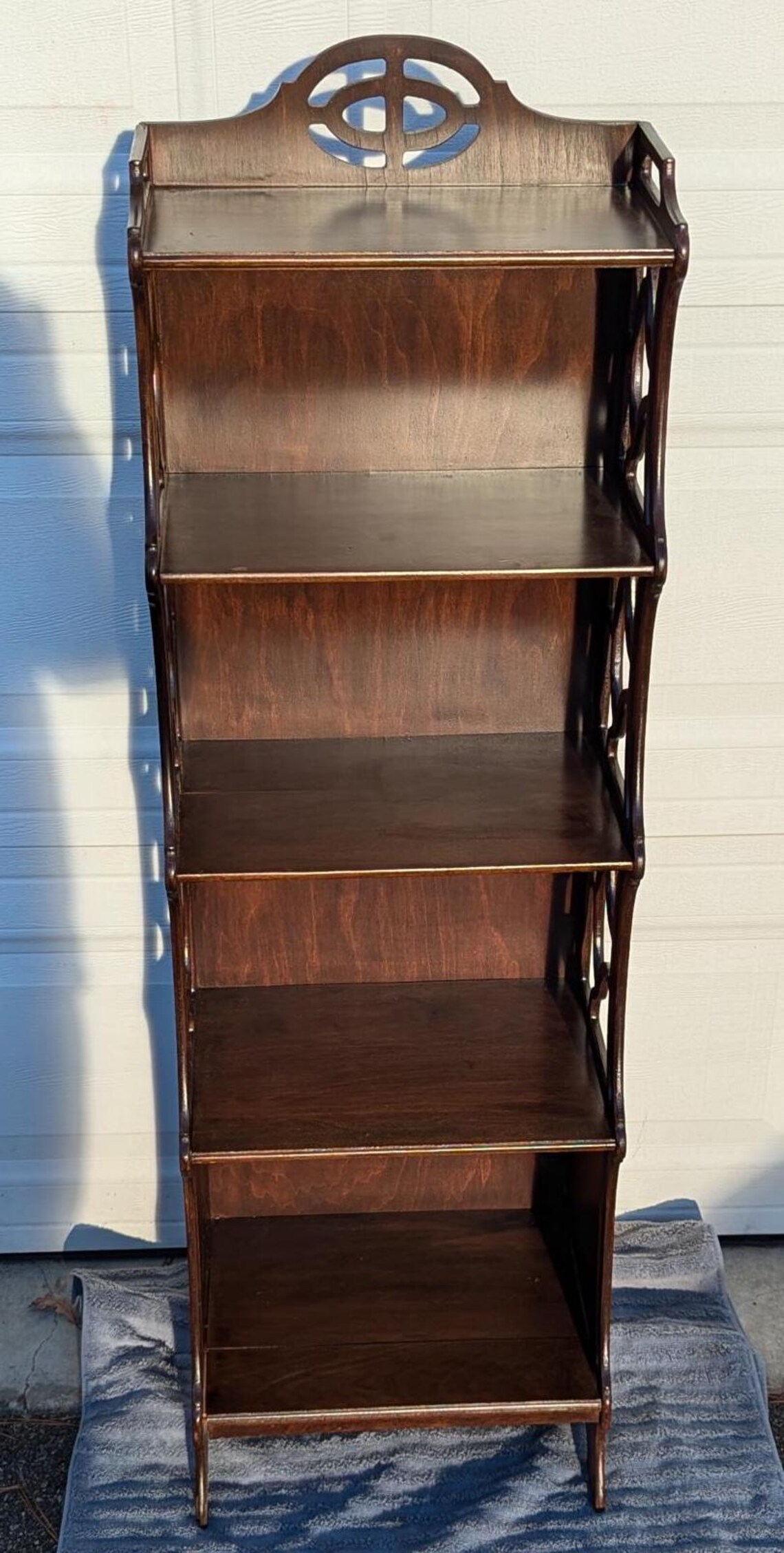 RARE Fantastic Find! Chippendale Display Shelf, Etagere, Bookshelf ...