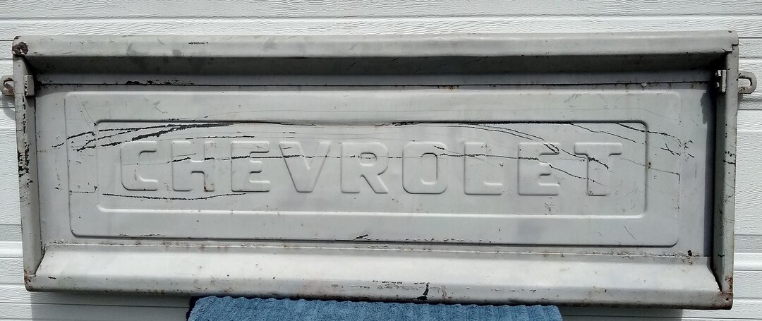 RARE Find! Man Cave Special! Very Solid 1967-72 Chevy Stepside Tailgate ...
