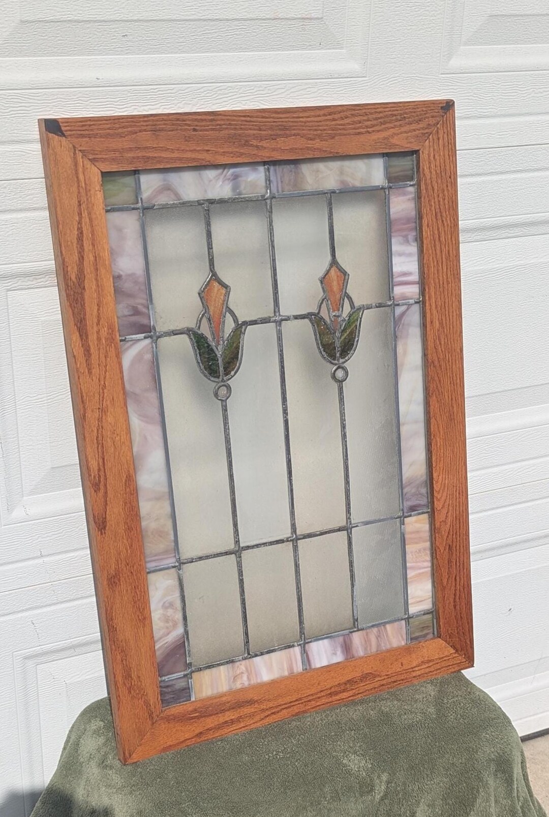 Museum Find! Gorgeous 1900's Stained & Slag Leaded Glass Windows ...