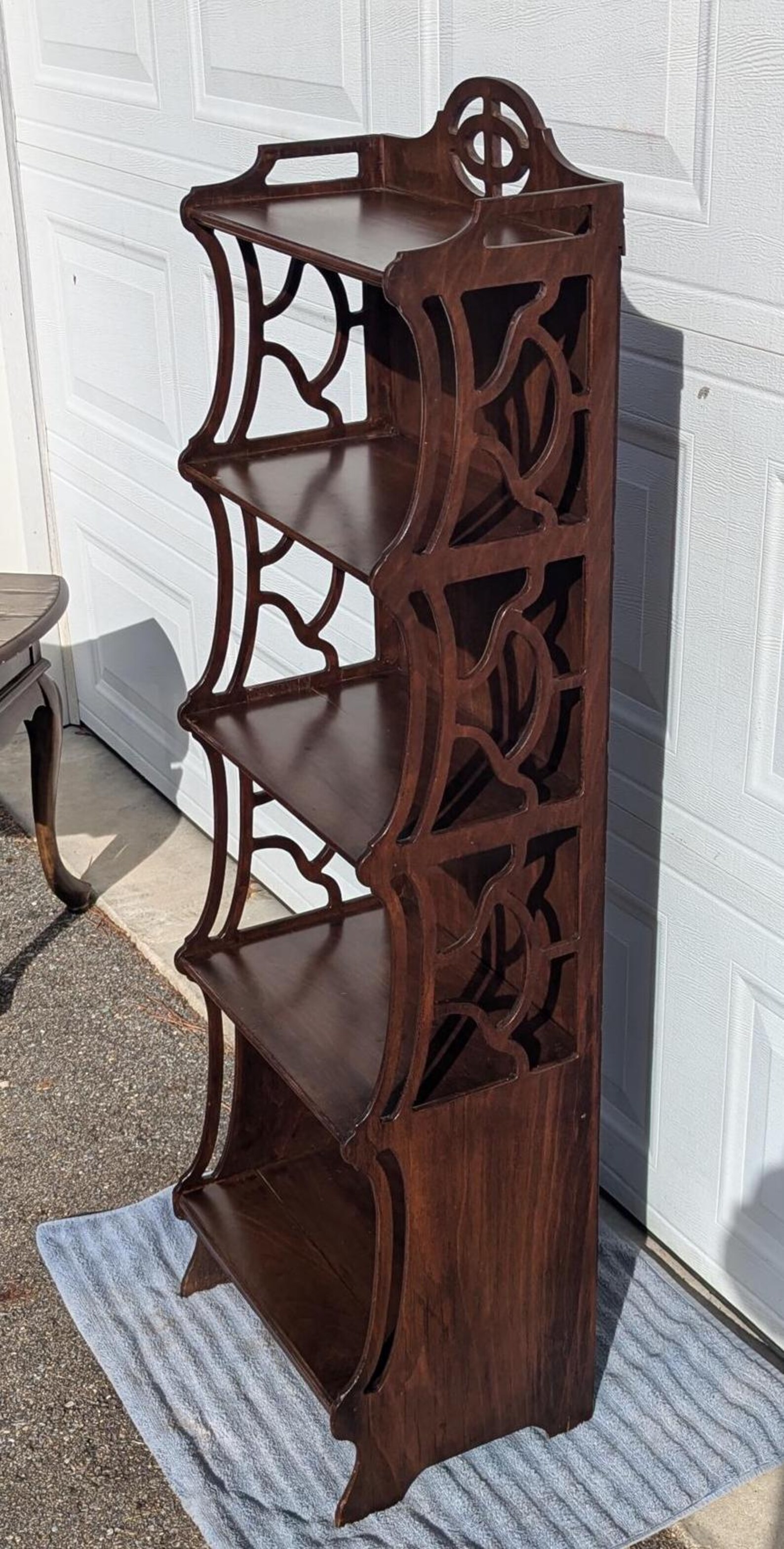 RARE Fantastic Find! Chippendale Display Shelf, Etagere, Bookshelf ...