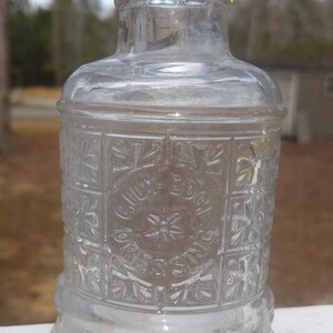 Antique Blown 1800's "gilt Edge Dressing" Nicely Embossed Bottle - Etsy