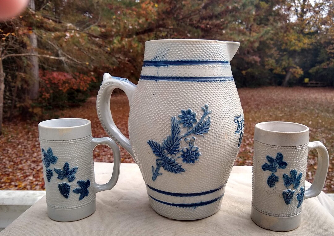 Rare Matching Set of Antique Beautiful 1890-1907 Whites of Utica ...