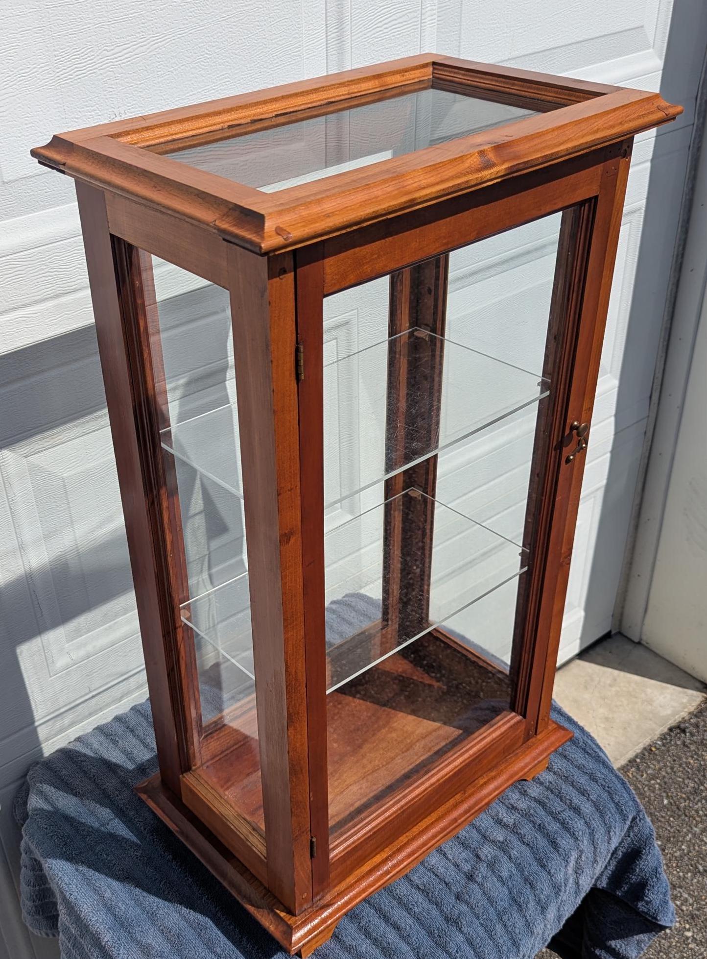 RARE Find! Mancave Special! Gorgeous Handcrafted Solid Cherry Three ...