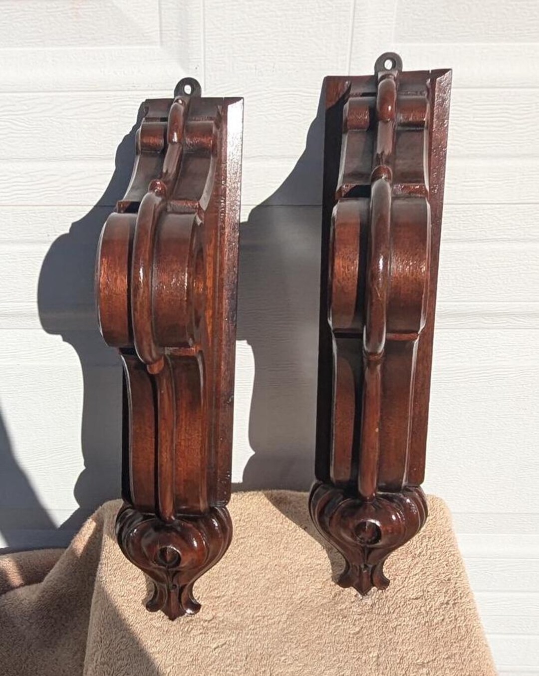 RARE Find! Gorgeous Antique Architectural Salvage Carved Mahogany ...