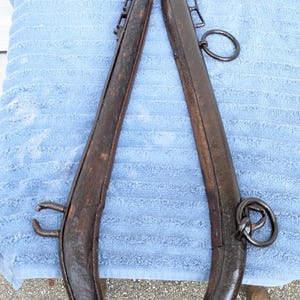 RARE Find! Fantastic 1800's Horse Collar, Horse Hames, Horse Yokes With ...