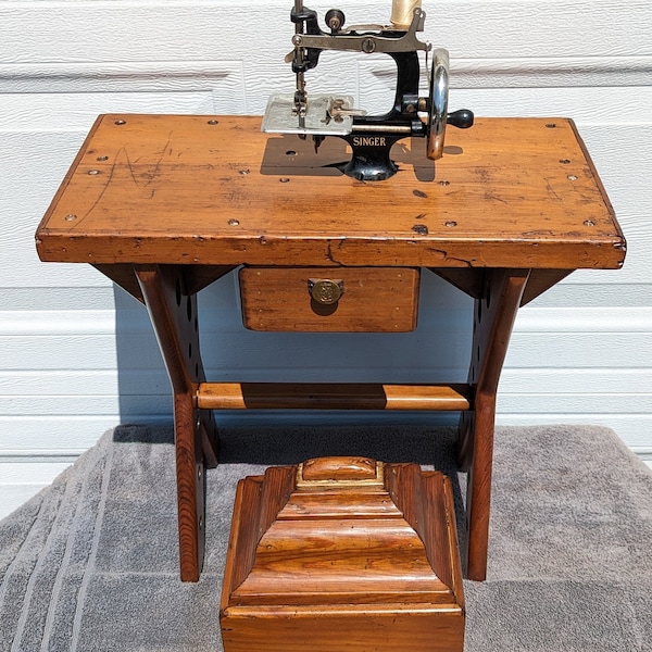 Singer Sewing Machine Cabinet - Etsy