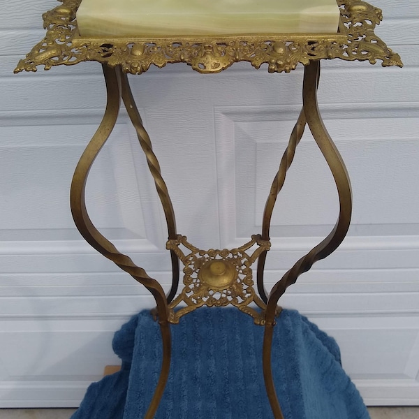 Brass Table Stand - Etsy