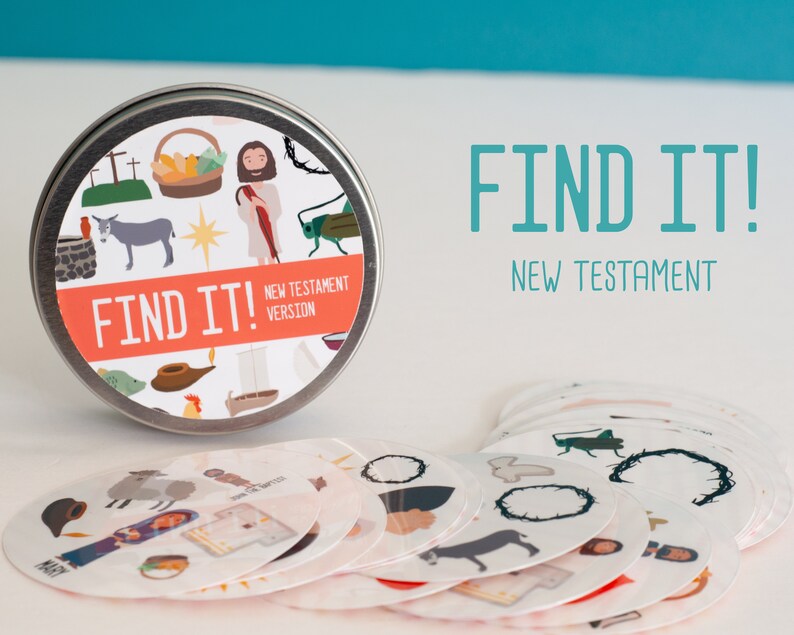 Find It Game New Testament Version - Etsy