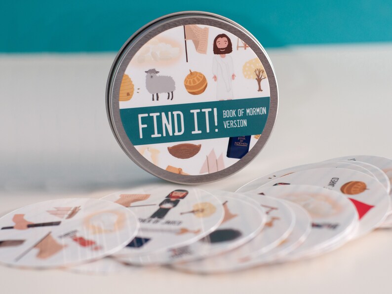 Find It Game Book of Mormon Version - Etsy