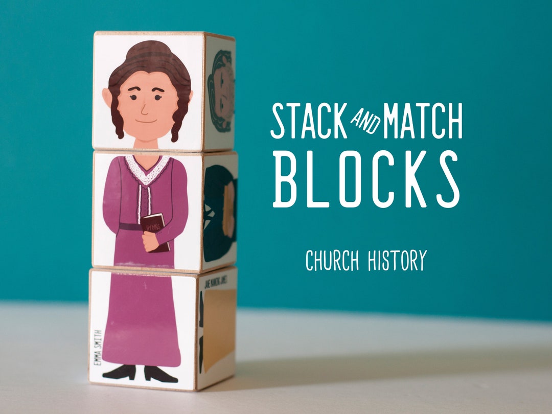 Church History (LDS) Stack & Match Blocks - Etsy