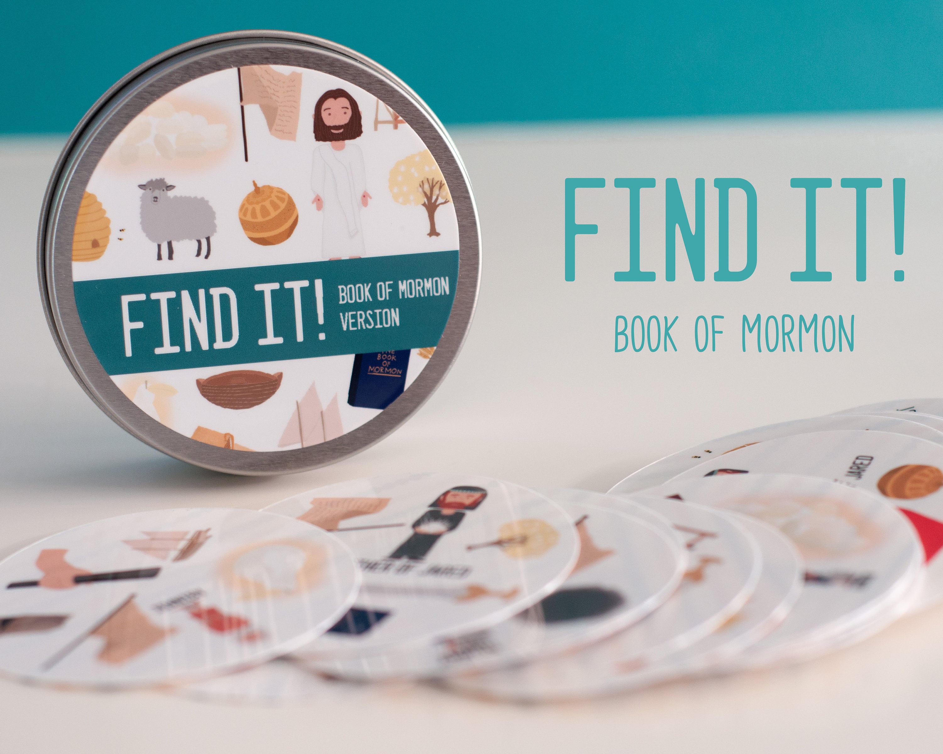 Find It Game Book of Mormon Version - Etsy