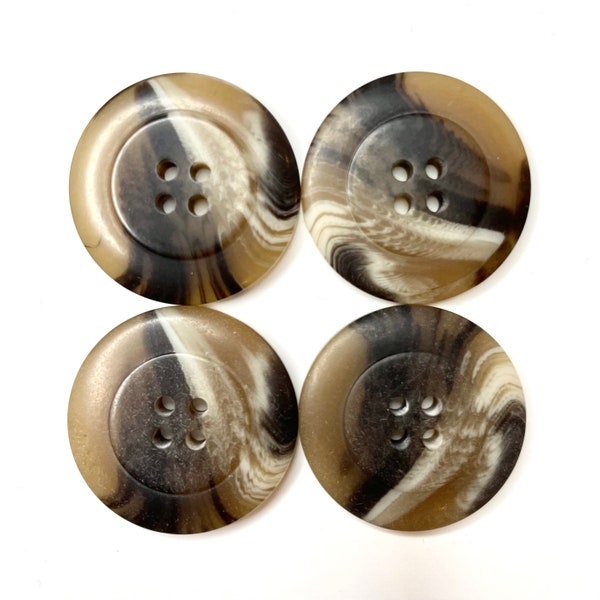 Faux Horn Buttons - Etsy