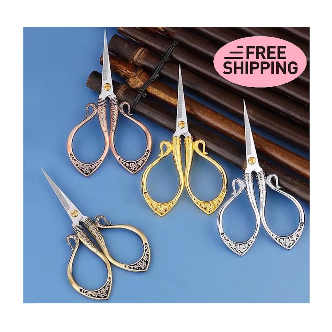 Vintage Fancy Craft Scissors – Perfect Gift for Sewing, Knitting ...