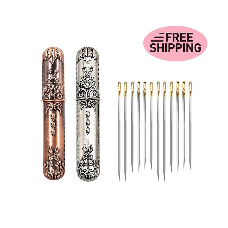 Antique Needle Box - Etsy