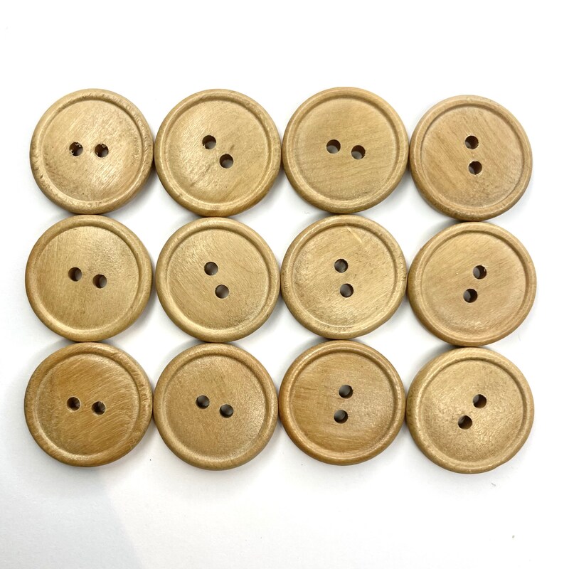 Wood Buttons - Etsy
