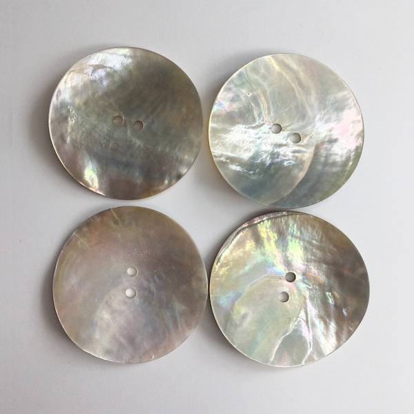 15MM 9 Vintage Grey Mother of Pearl, Pearl Akoya Buttons for Knitting ...