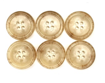 22mm Cream Buttons - Etsy