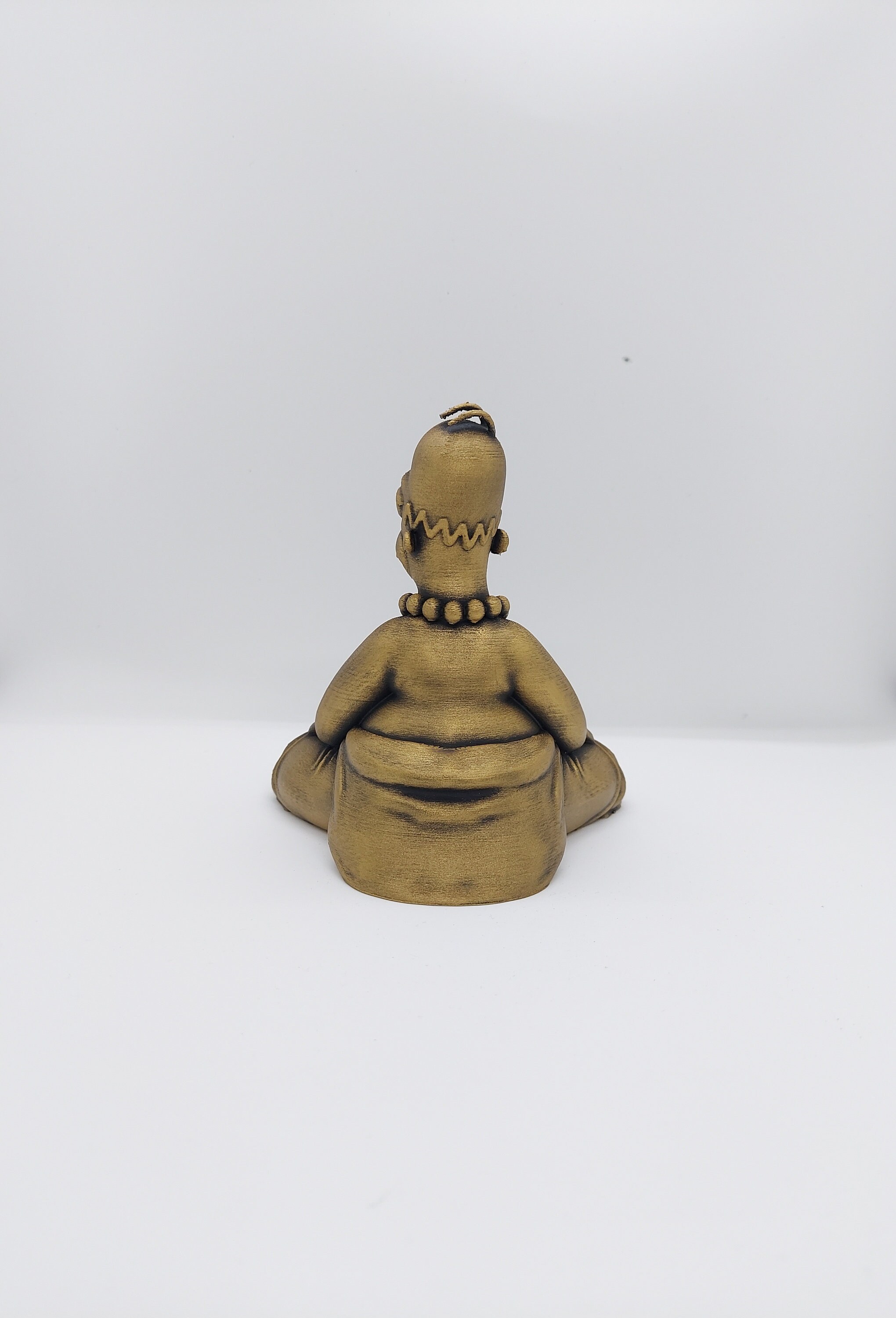 Homer Simpson Buddha, 3D Printed Statue - Etsy