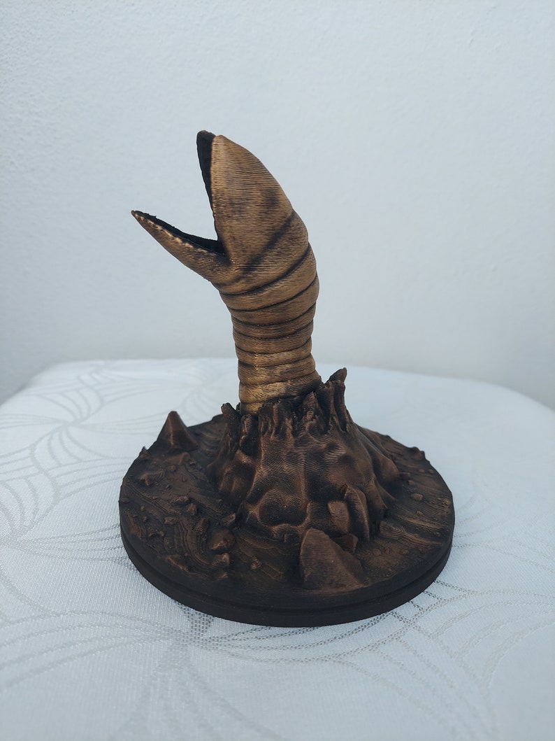 Dune Sandworm - Hand Painted Figure - Etsy