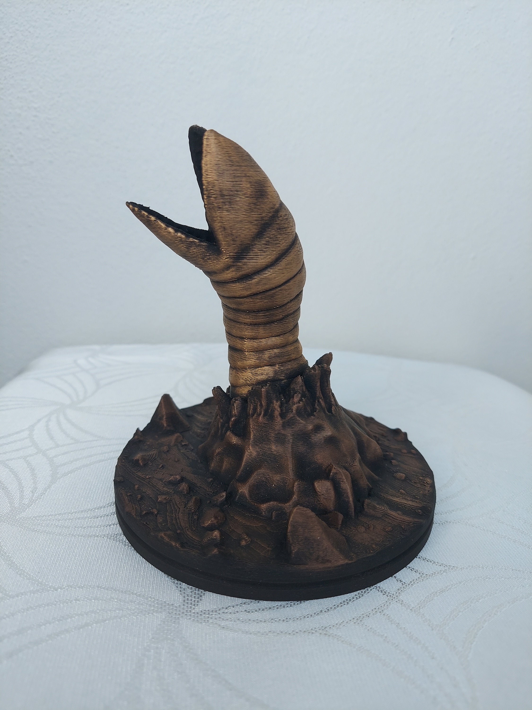 Dune Sandworm - Hand Painted Figure - Etsy