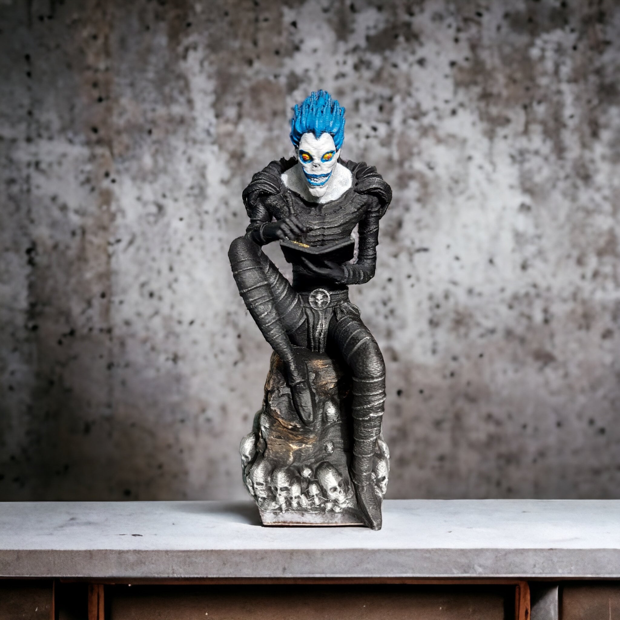 Shinigami Ryuk Figurine - Handpainted Statue Designed by Fotis Mint - Etsy