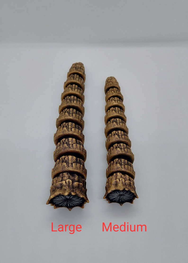 Dunee Sandworm Articulated 3D Figure Flexible Toy - Etsy