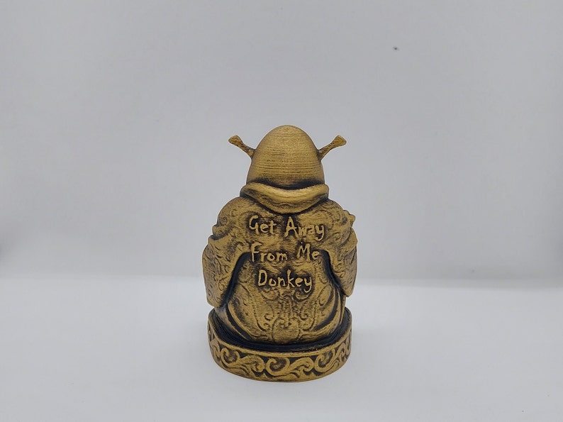 Buddha Shrek 3D Printed Statue - Etsy UK