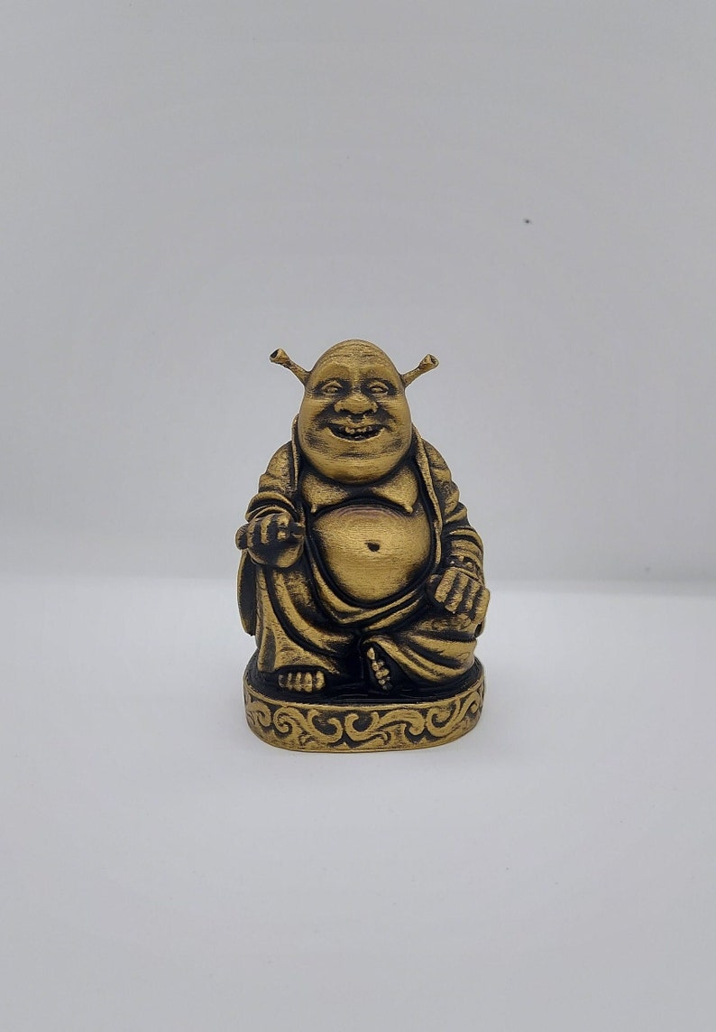 Buddha Shrek - 3D Printed Statue - Etsy