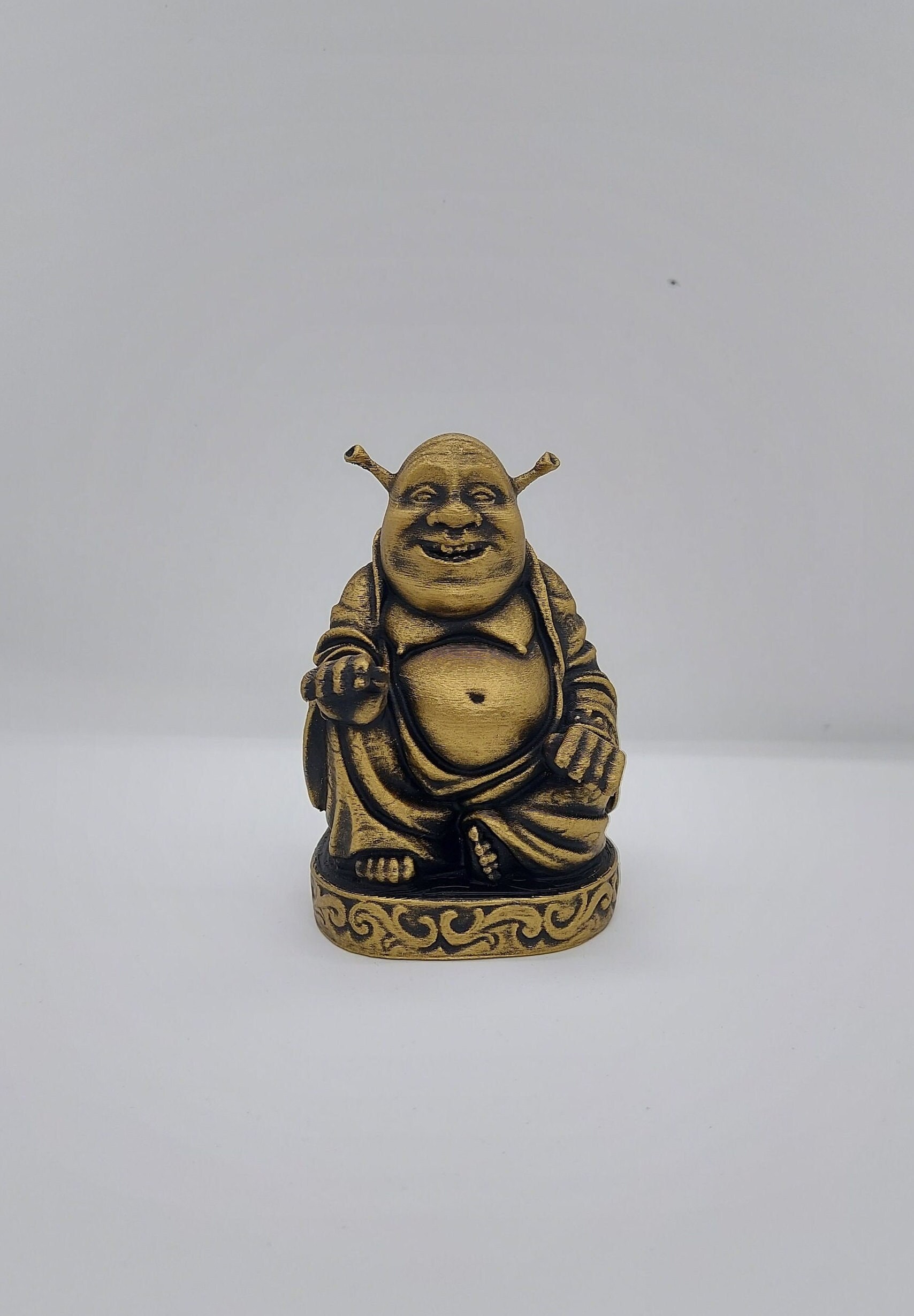 Buddha Shrek - 3D Printed Statue - Etsy