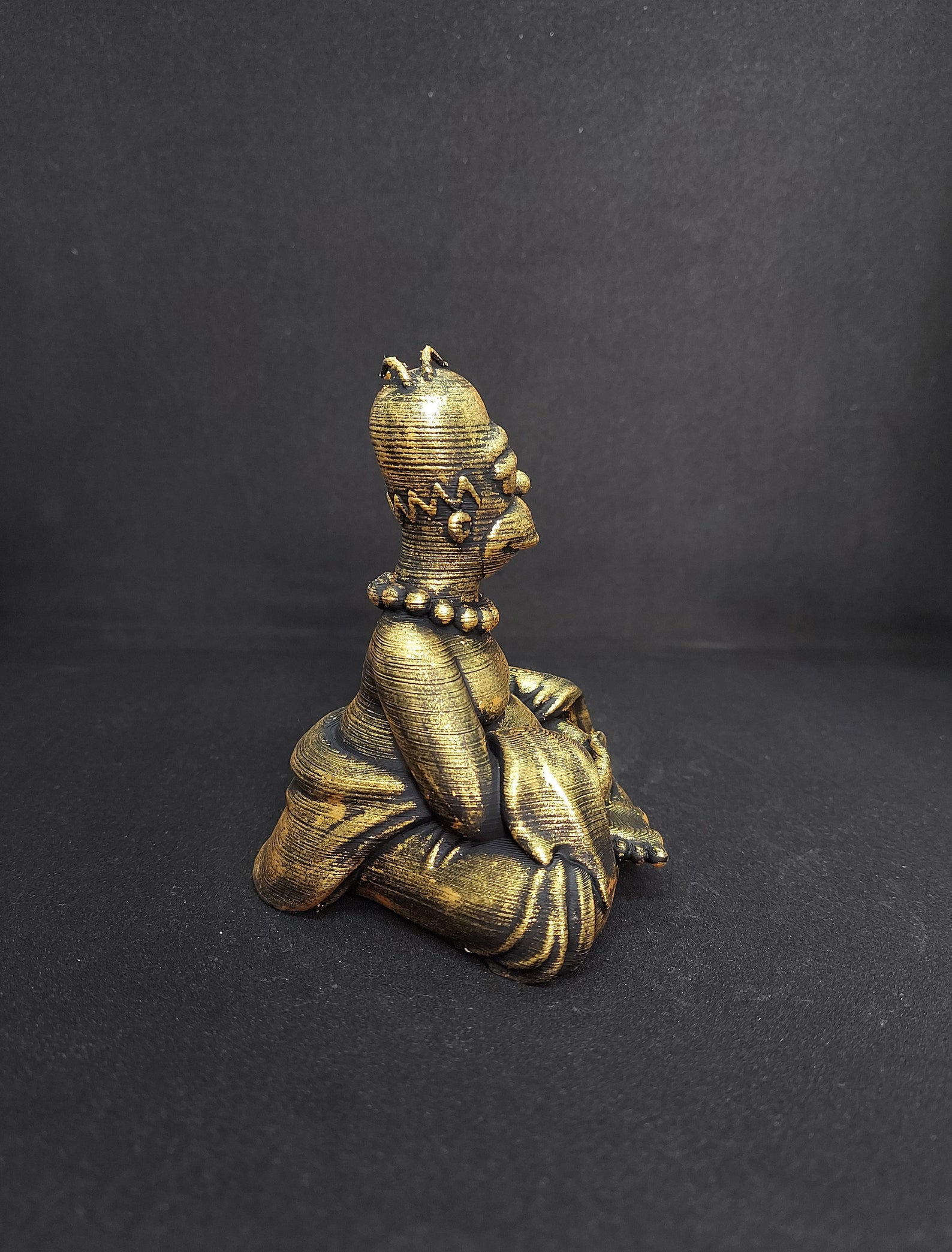 Homer Simpson Buddha 3D Printed Statue - Etsy Canada