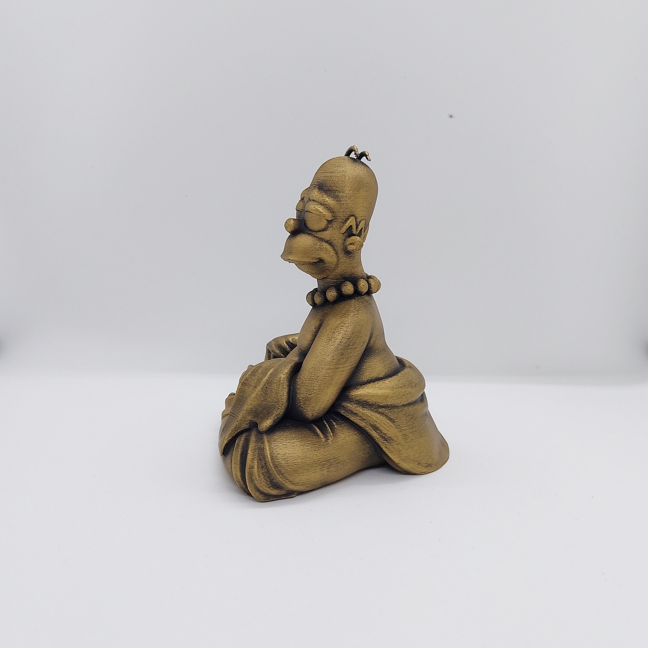 Homer Simpson Buddha, 3D Printed Statue - Etsy