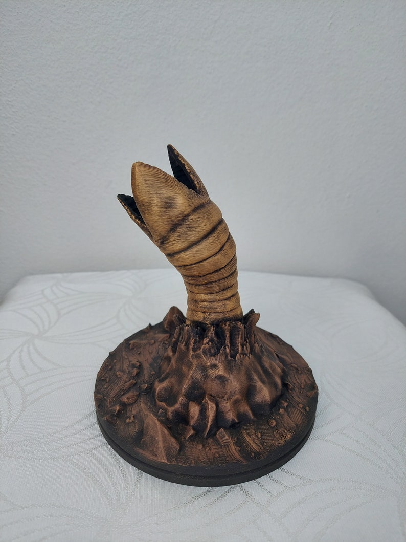 Dune Sandworm - Hand Painted Figure - Etsy