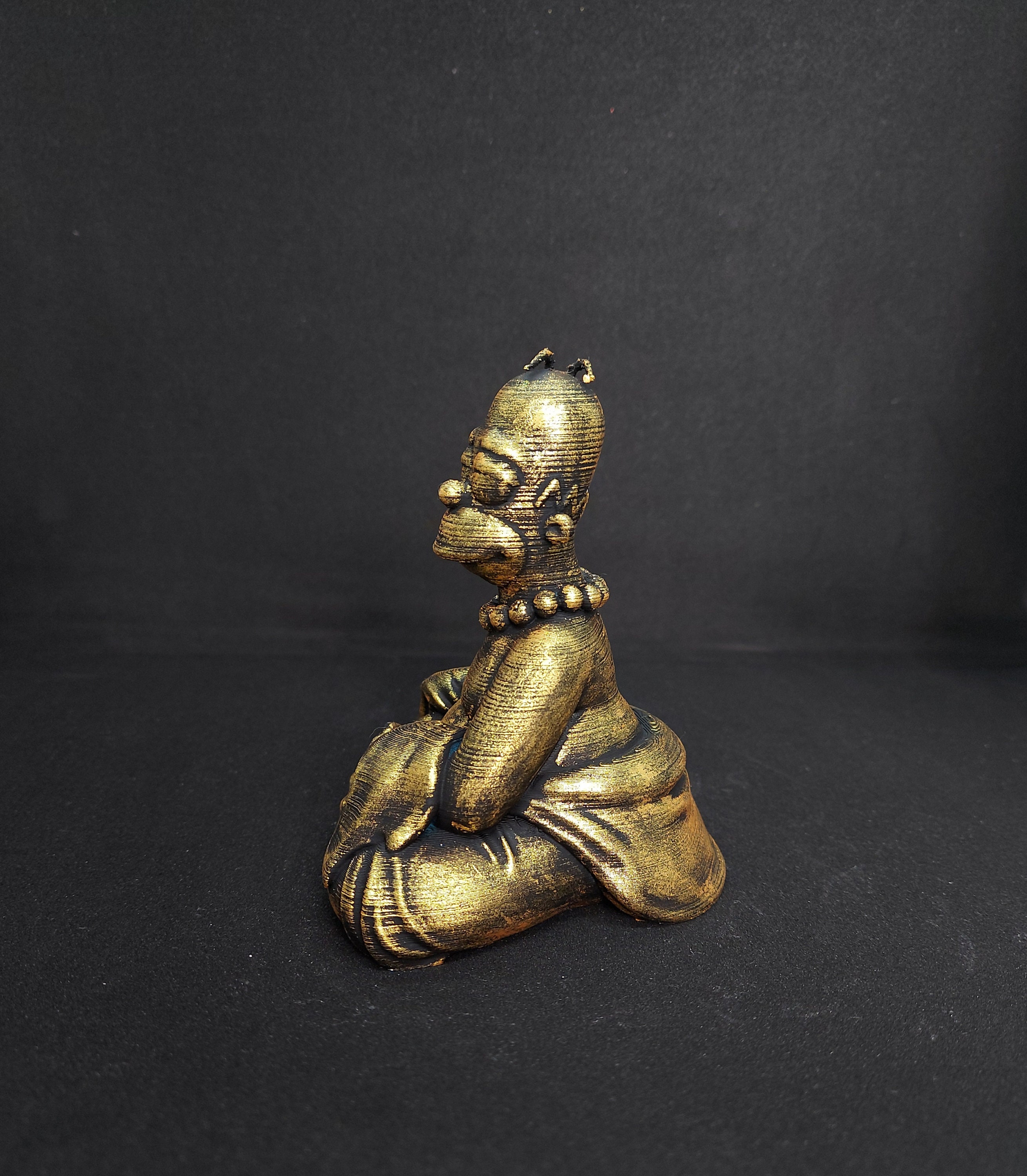 Homer Simpson Buddha, 3D Printed Statue - Etsy