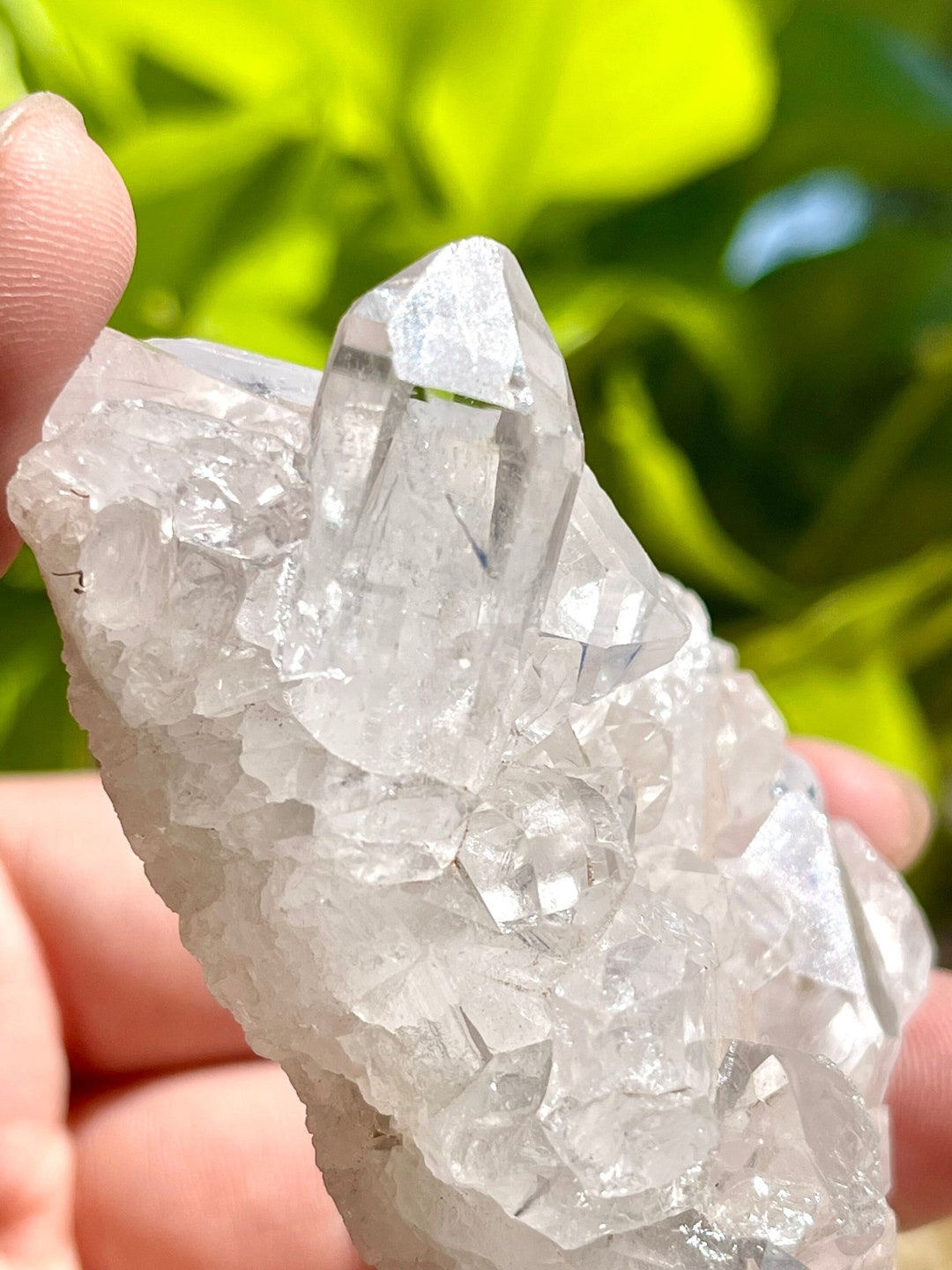 Racimo de cuarzo transparente de alta calidad / Cuarzo transparente ...