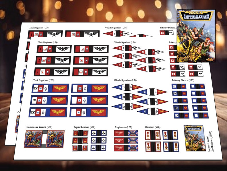 Imperial Guard Banners - Etsy