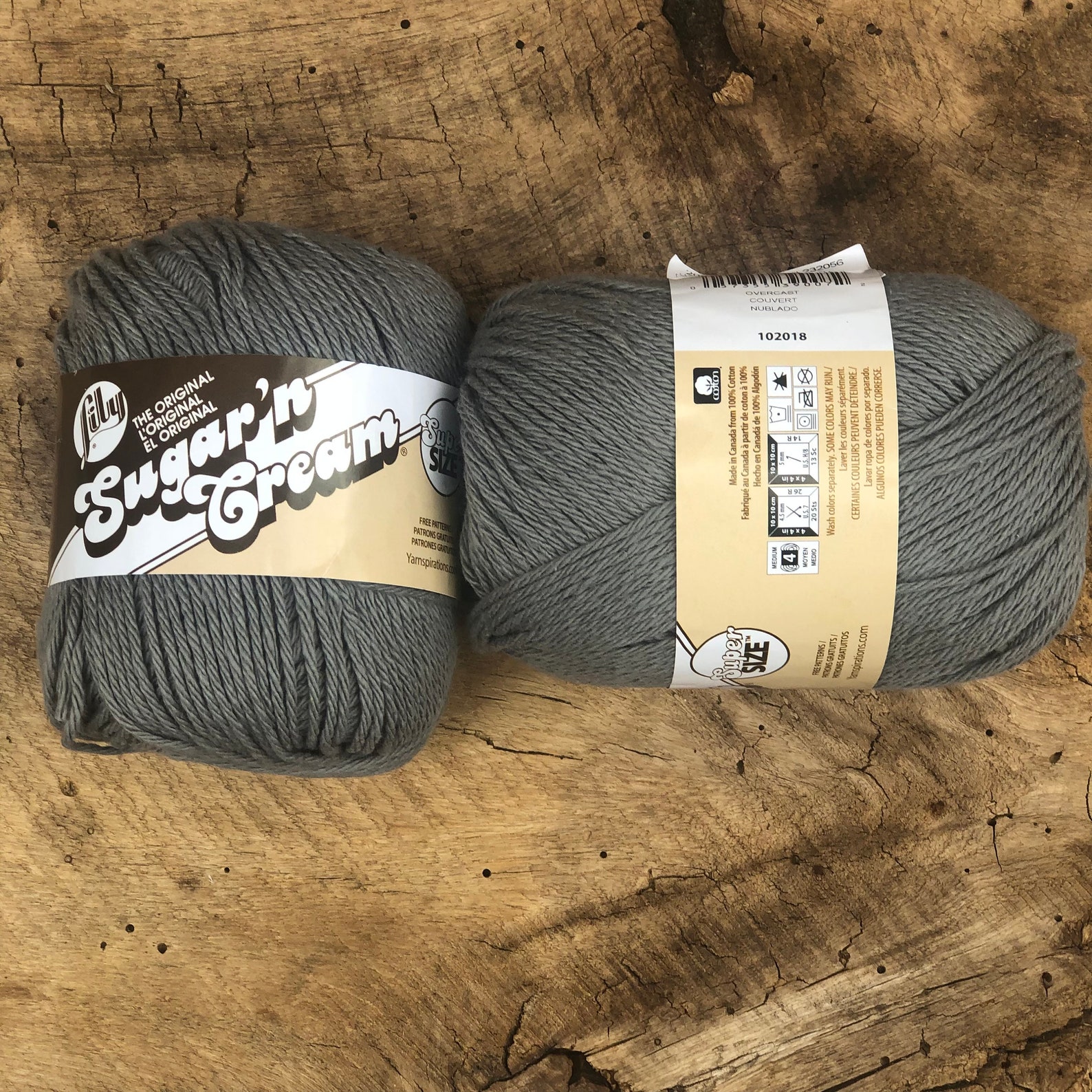 Lily Sugar N' Cream Super Size Yarn, Cotton Yarn, Yarn for Home Decor ...