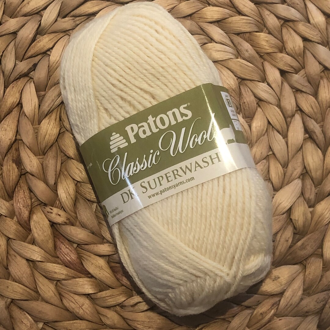 Patons Classic Wool DK Superwash, DK Yarn, Wool Yarn, Hat Yarn, Accessory Yarn, Garment Yarn ...