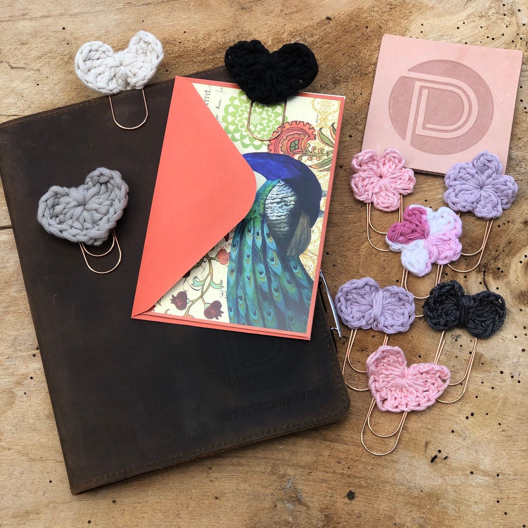 Giant Paperclip Bookmarks, Teddy Bear Bookmark, Heart Bookmark, Daisy ...