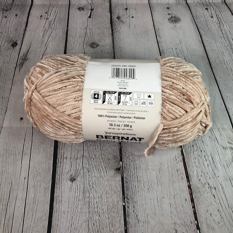 Bernat Baby Velvet Yarn is a Soft, Worsted Weight, Chenille Yarn That ...