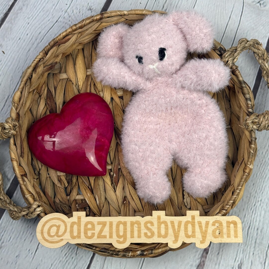 Maisie the Mouse is Handmade, Crocheted Snuggler Made With Fuzzy Yarn ...